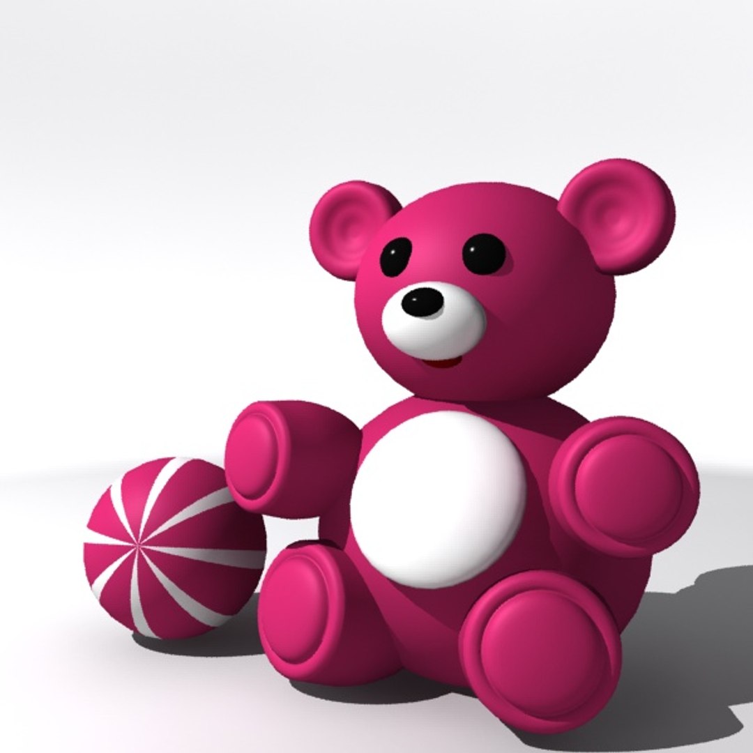 3d Toy Bear