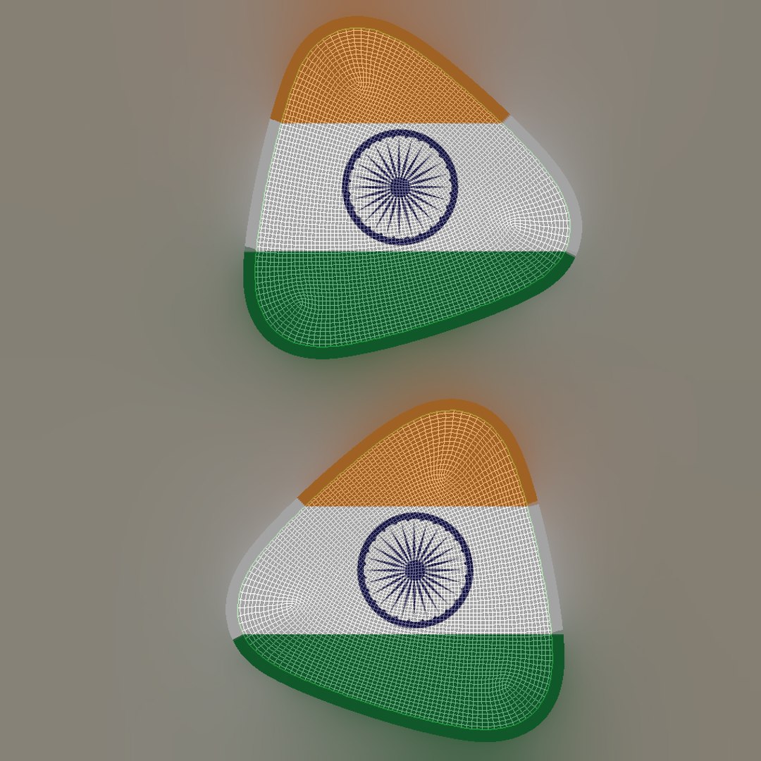 3D India Flag Icon - TurboSquid 2058940