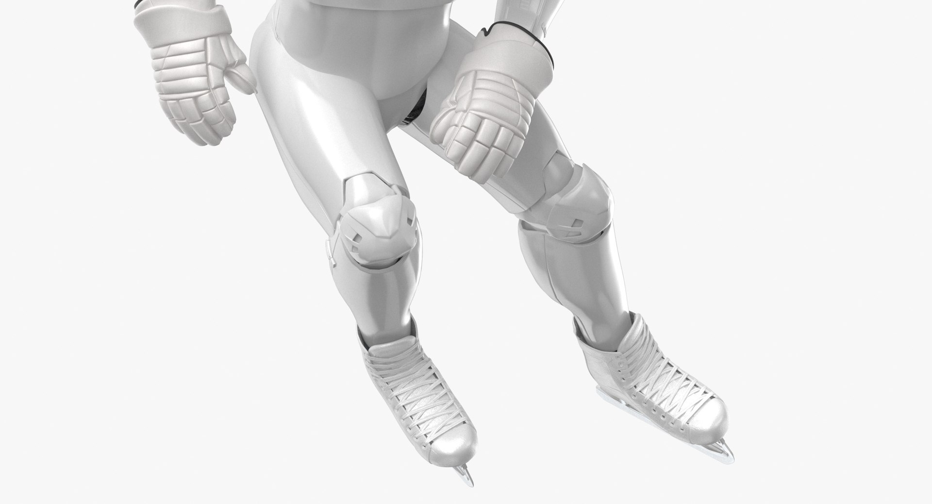 Hummanoid Hockey Player Pose 3D Model - TurboSquid 1584989
