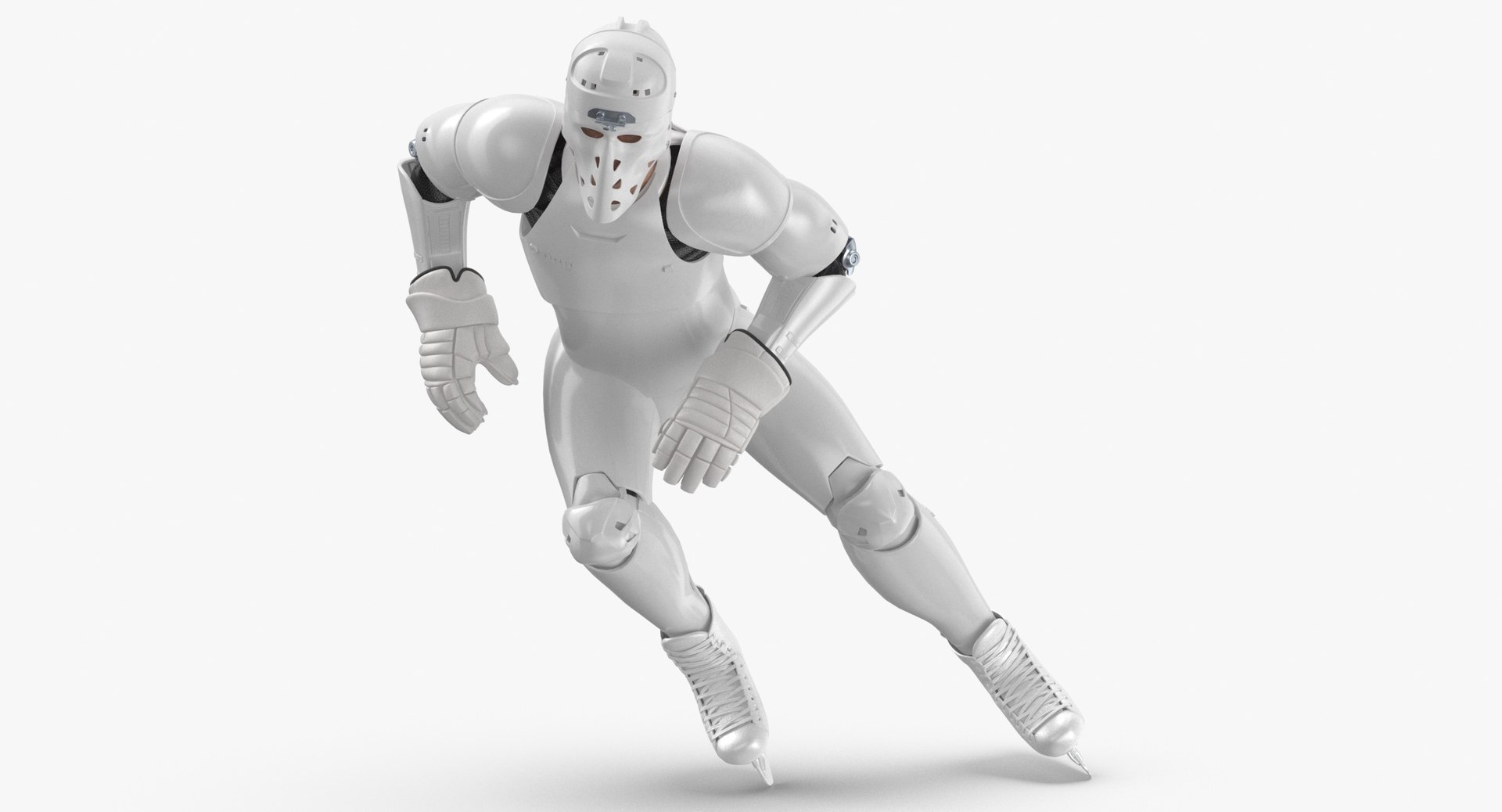 Hummanoid hockey player pose 3D model - TurboSquid 1584989