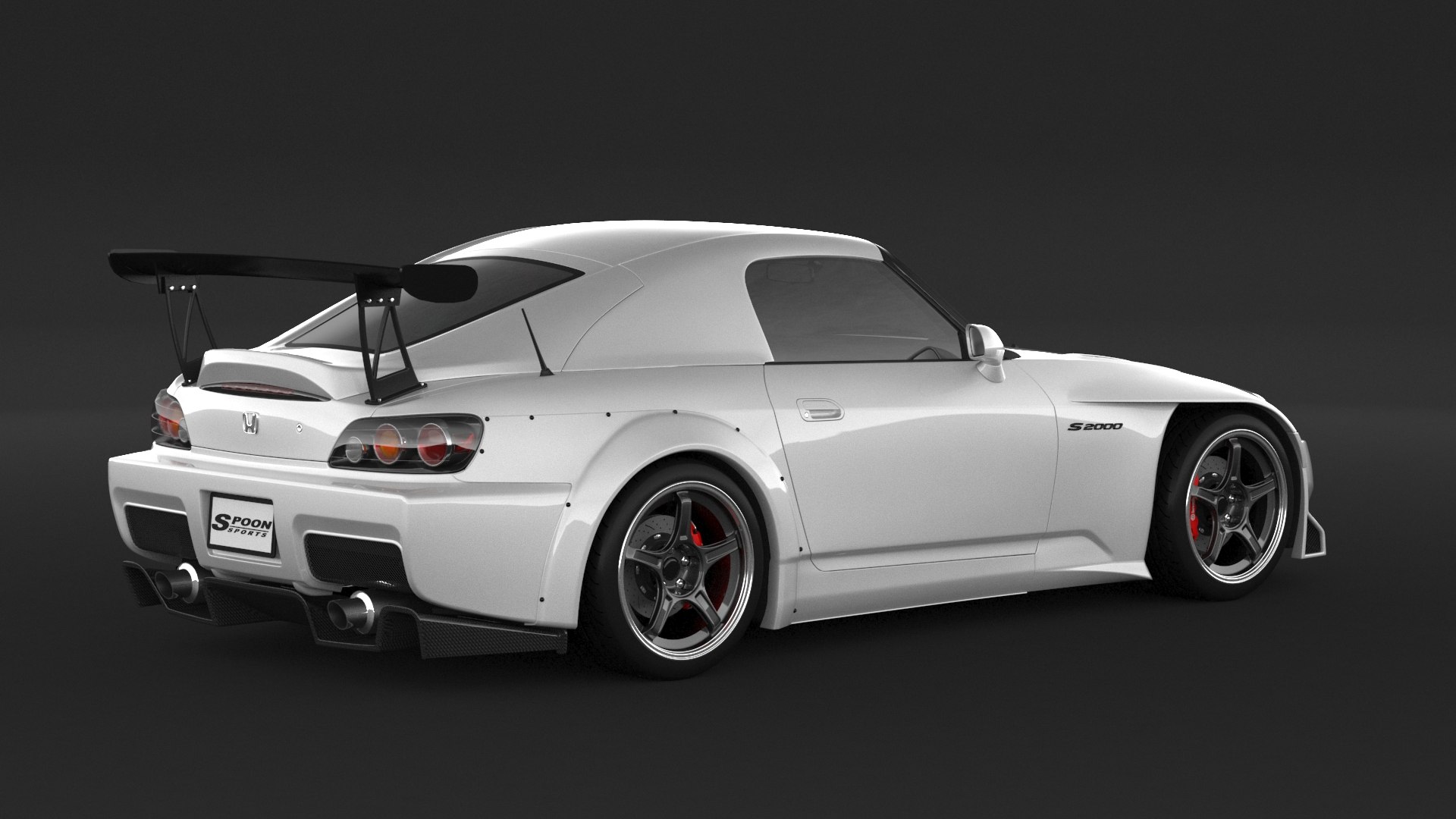 3D Honda S2000 Spoon Sports Model - TurboSquid 2377862