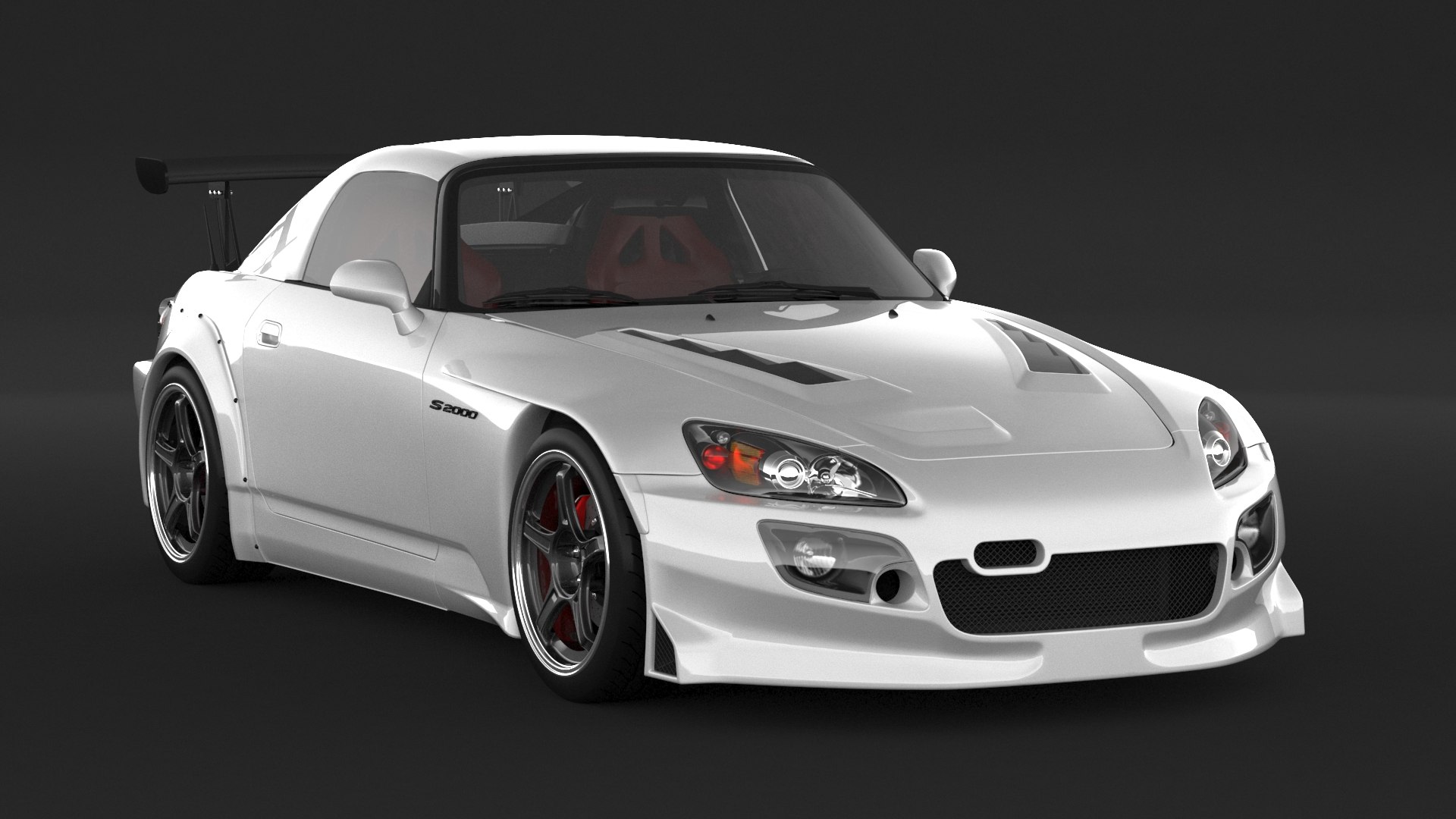 3D Honda S2000 Spoon Sports Model - TurboSquid 2377862