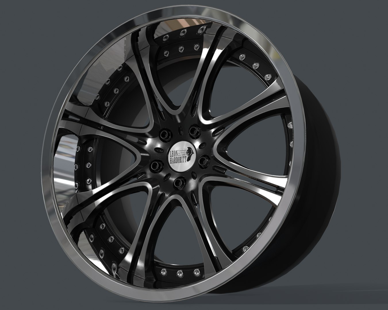 Rim Leon Hardiritt Wheels Model - TurboSquid 1440745