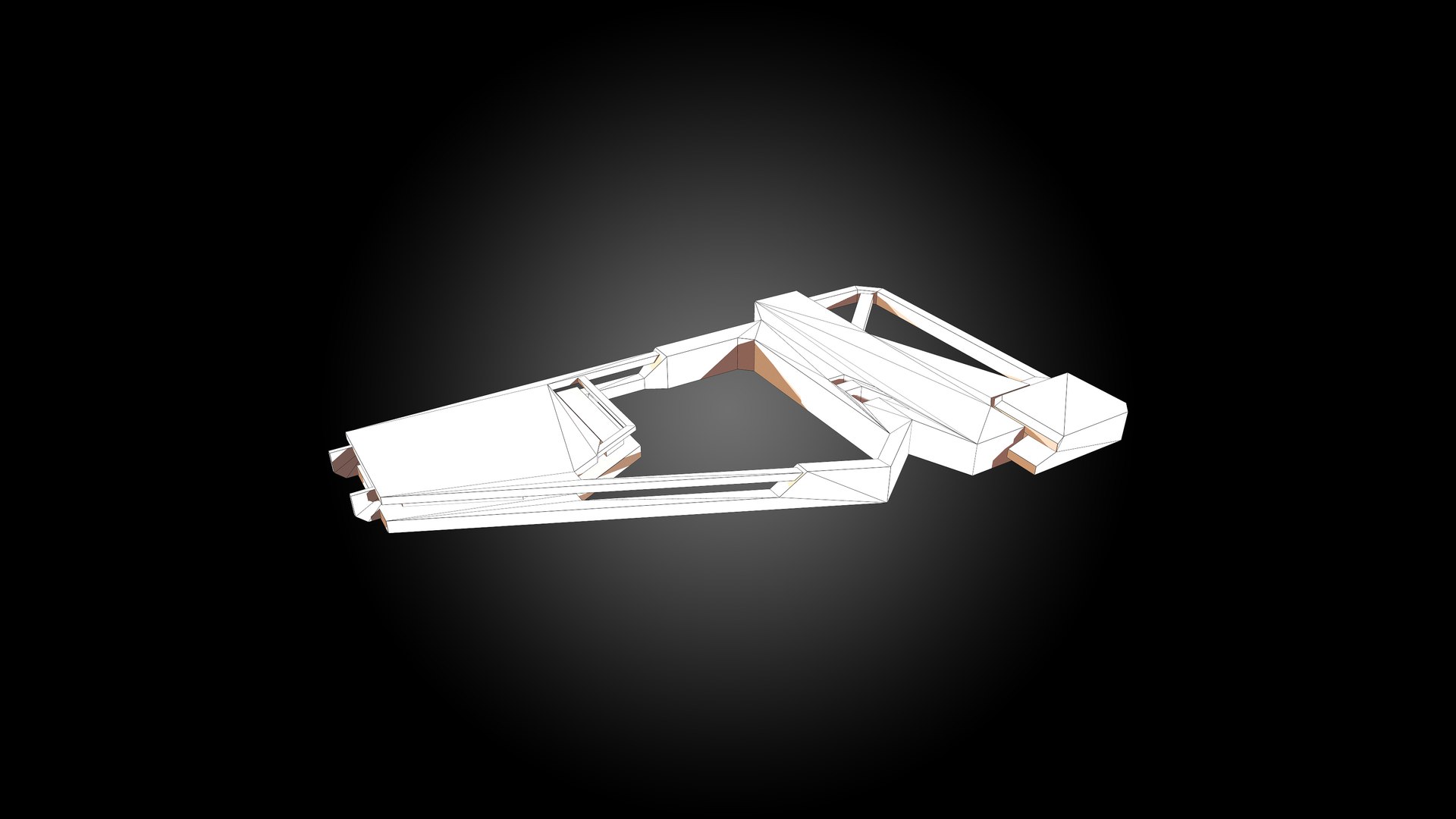 Wing Frame C 3D Model - TurboSquid 1715135