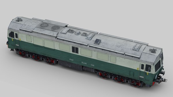 3D model pkp su46 class diesel - TurboSquid 1608263