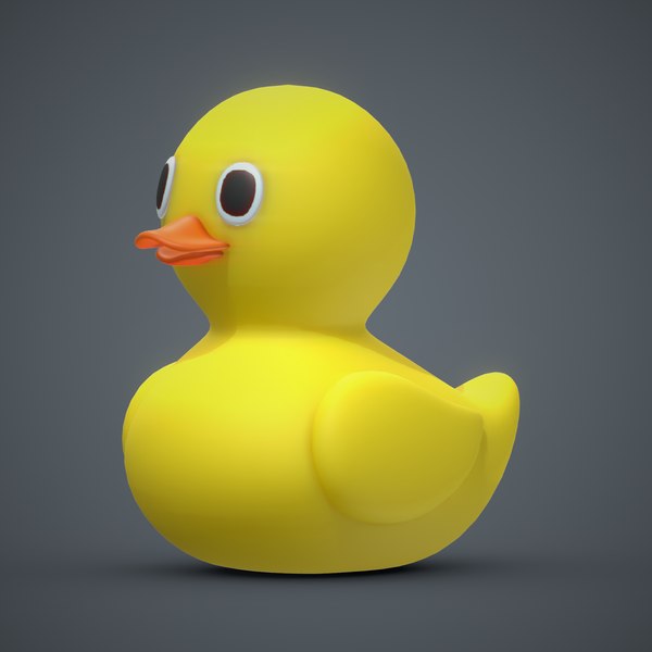 modelo 3d pato de goma - TurboSquid 2128640