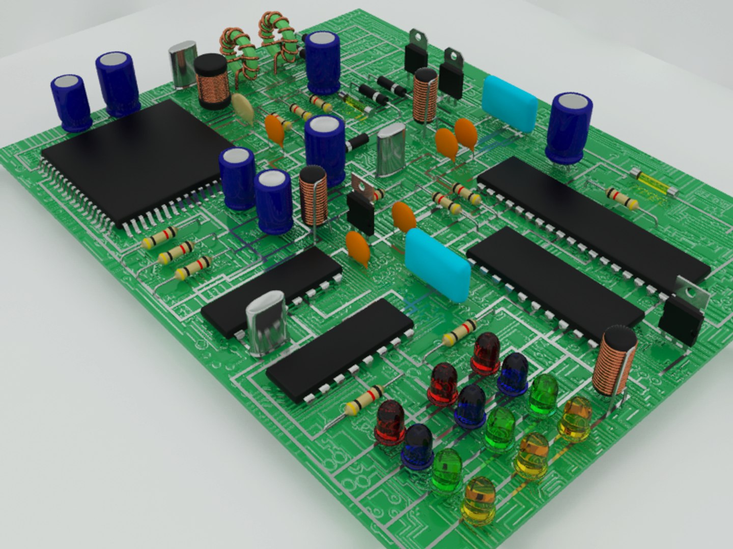 3d 3ds Electronic Components