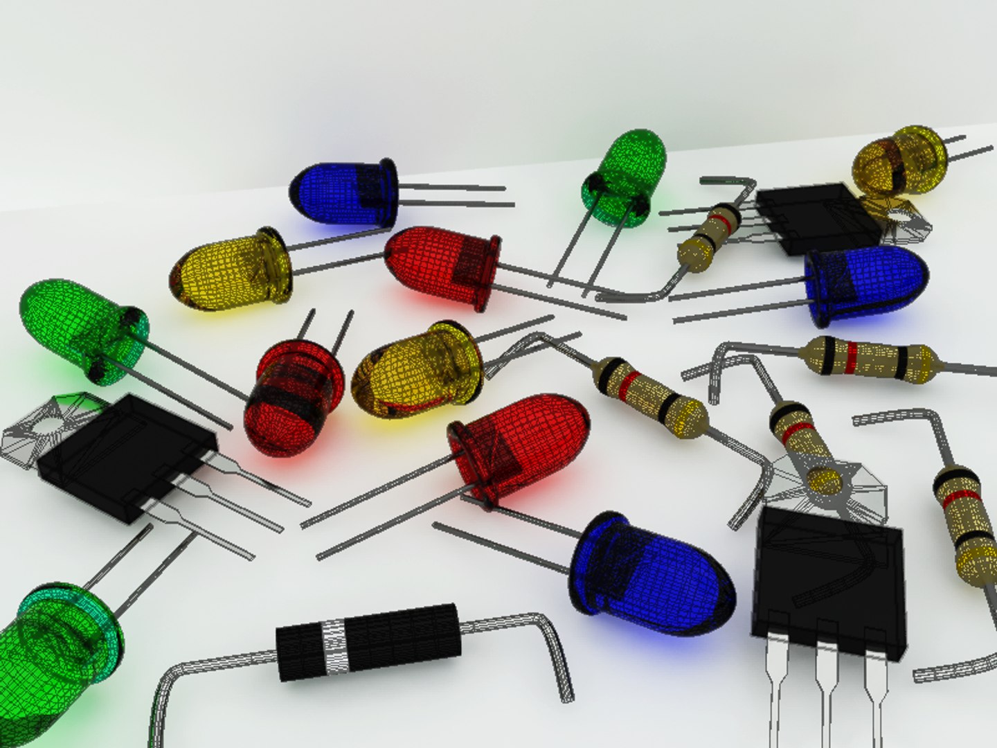 3d 3ds Electronic Components