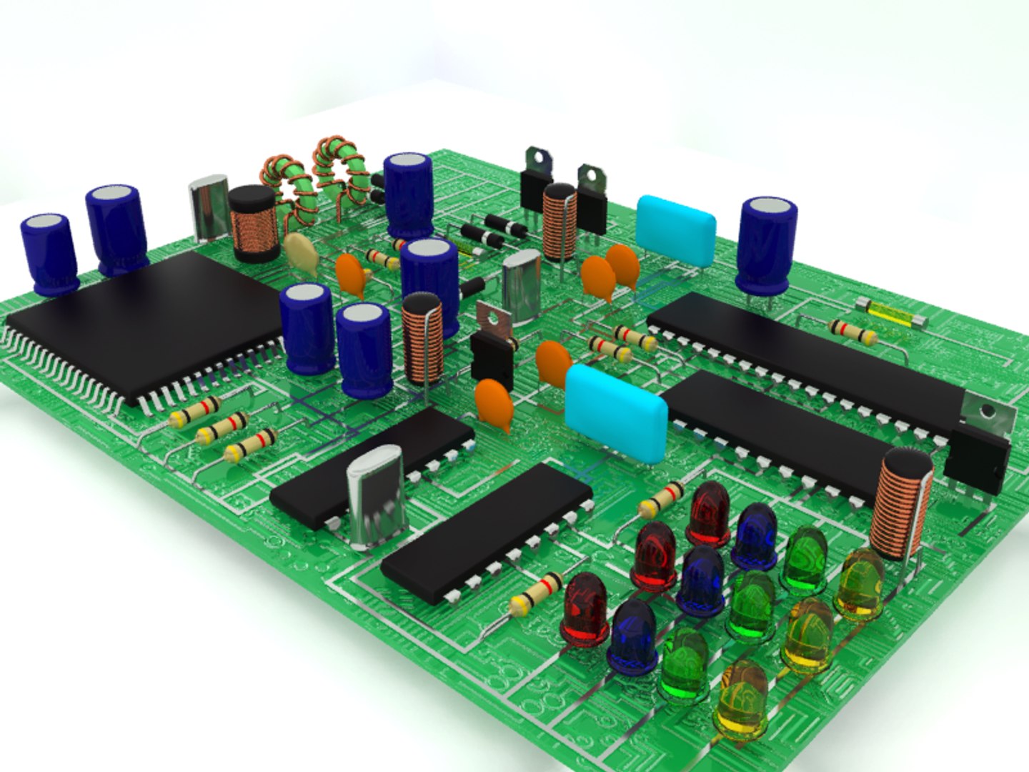 3d 3ds Electronic Components