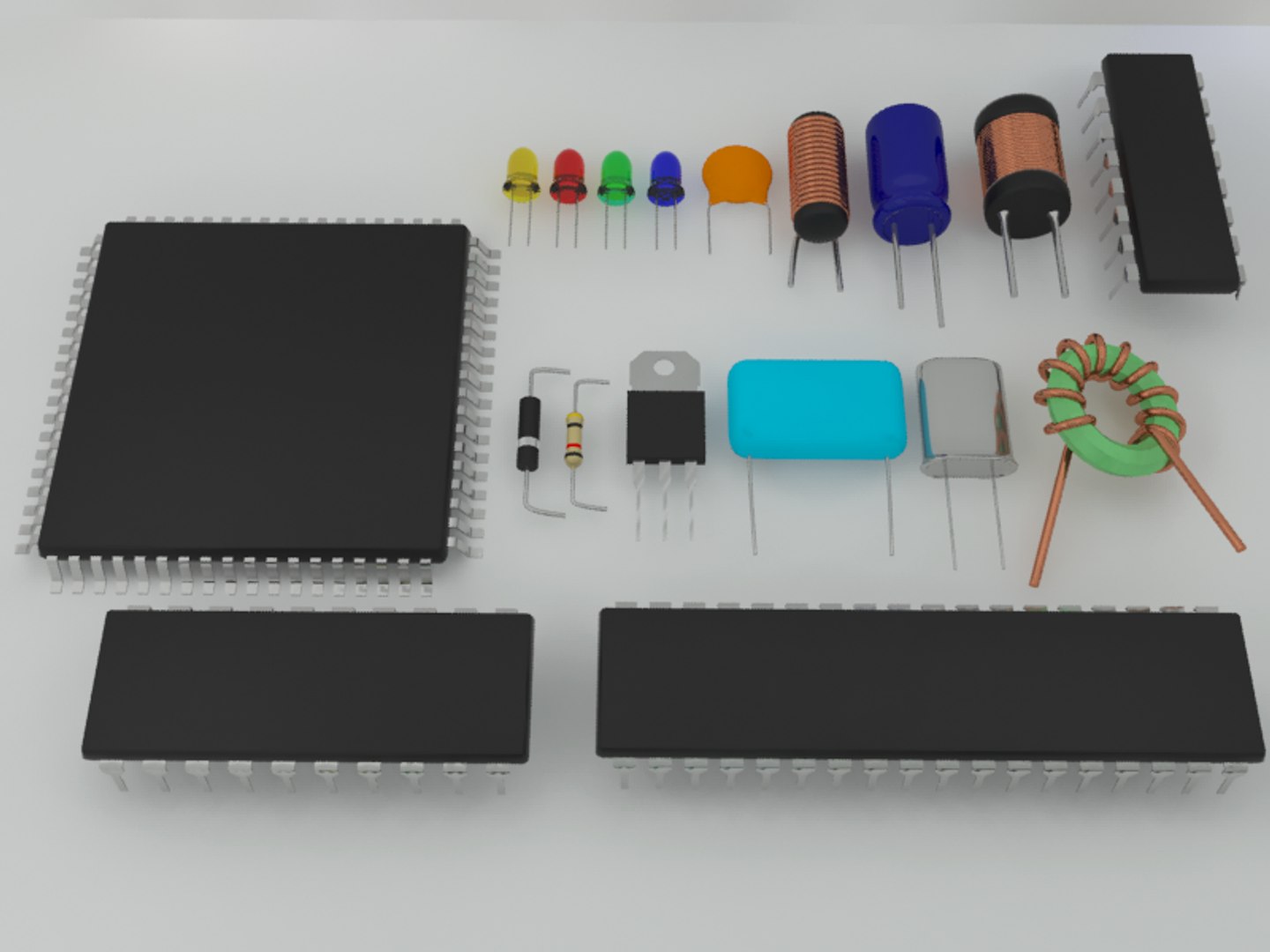 3d 3ds Electronic Components