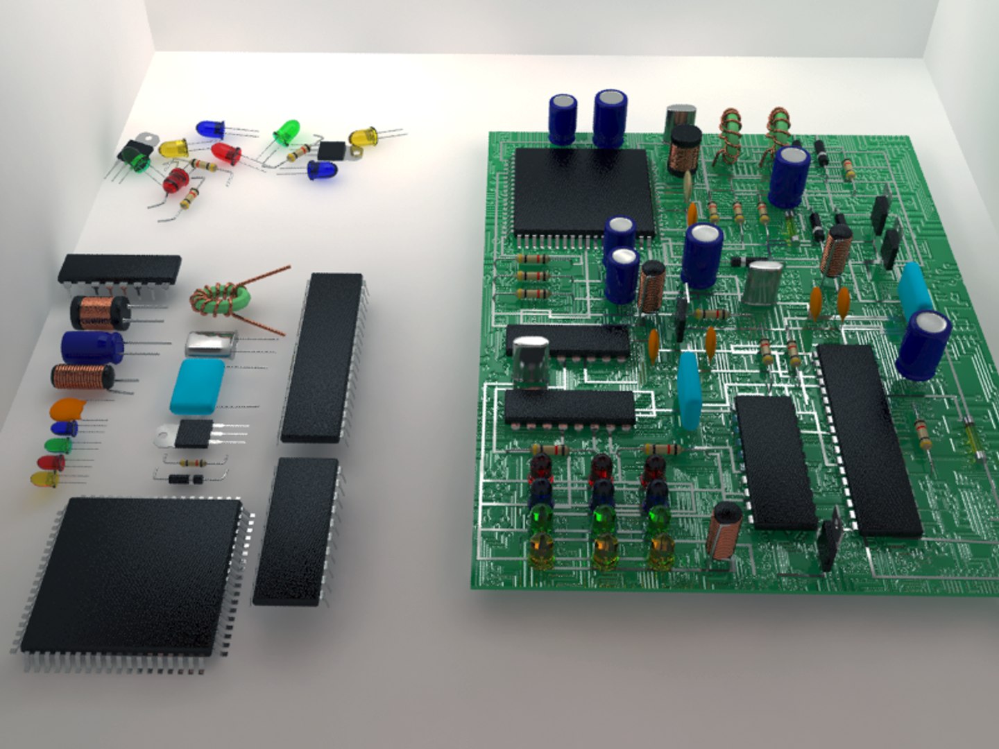 3d 3ds Electronic Components