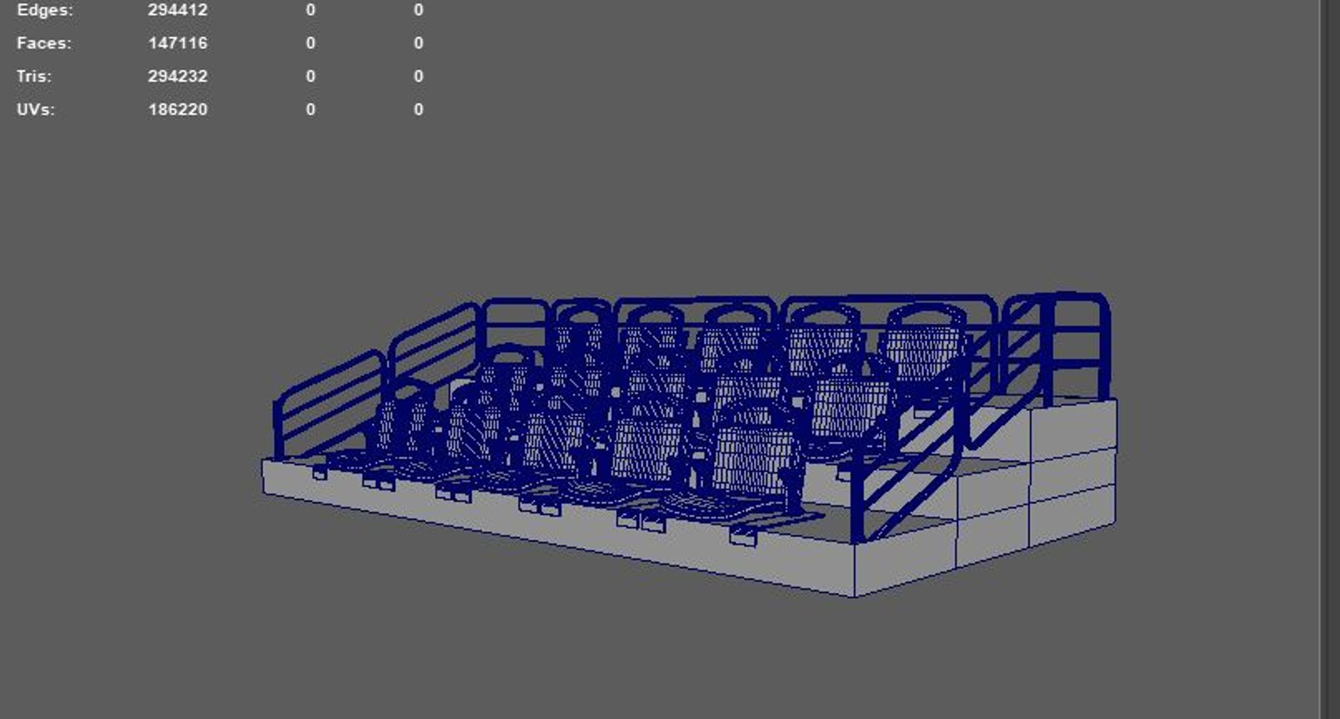 3D Outdoor Movable Grandstand 3D Model - TurboSquid 2361132