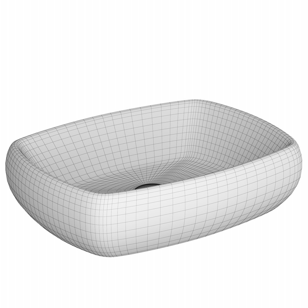 Rounded Rectangle Shape 3D Model - TurboSquid 1693044