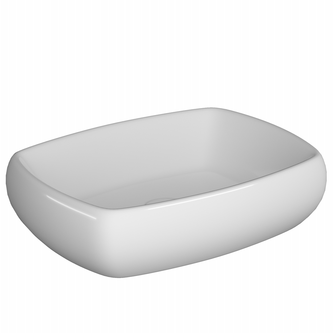 Rounded rectangle shape 3D model - TurboSquid 1693044