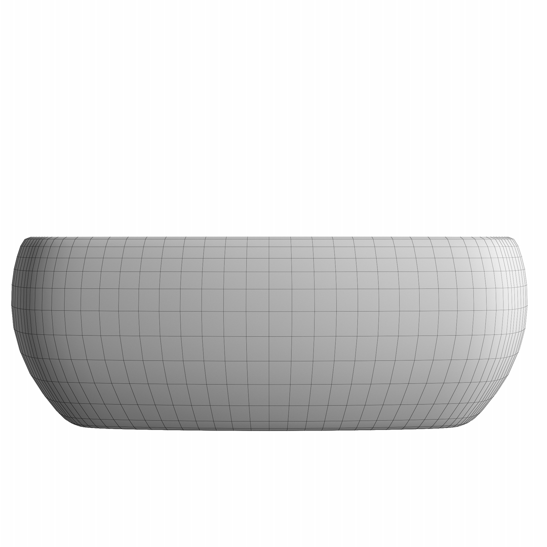 Rounded rectangle shape 3D model - TurboSquid 1693044