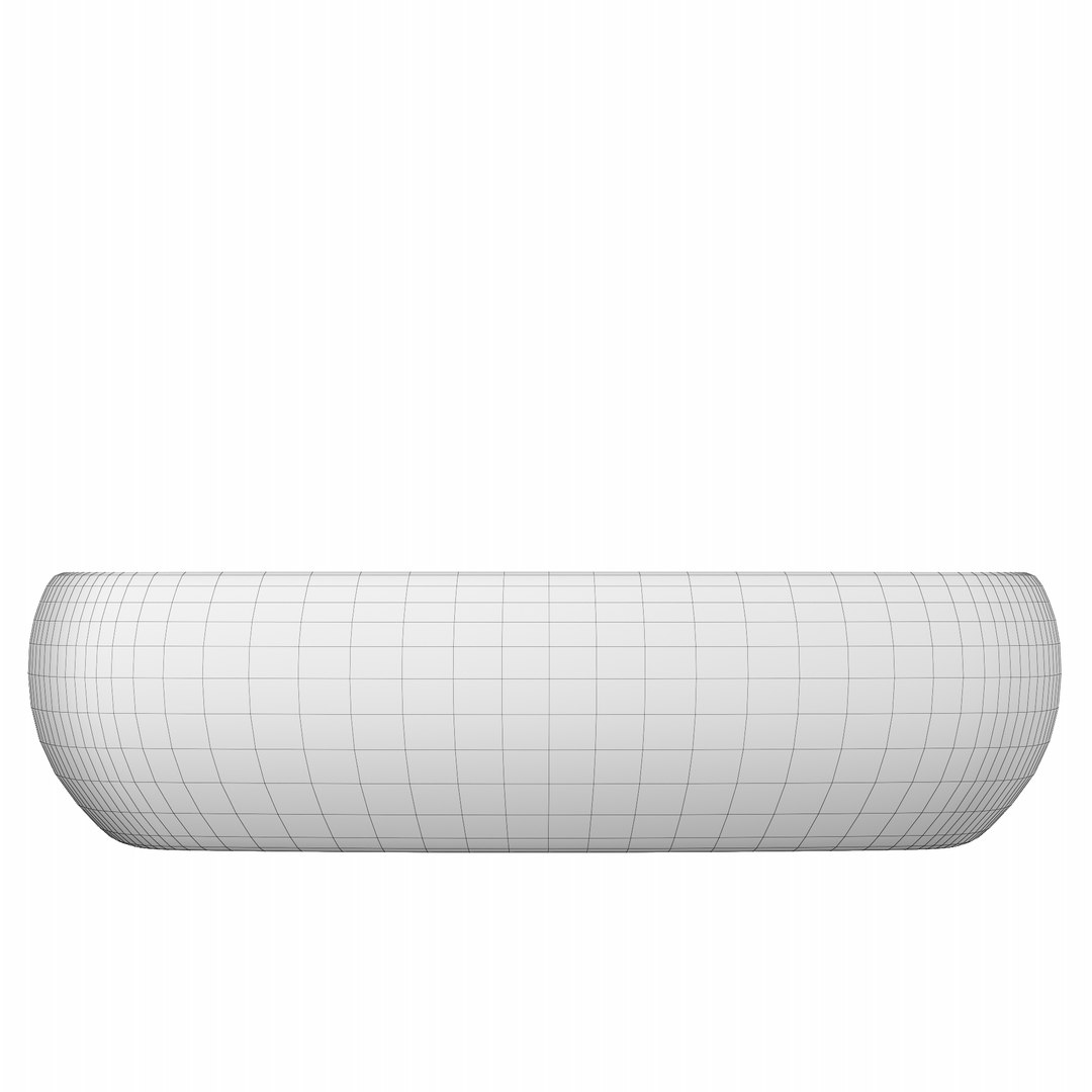 Rounded Rectangle Shape 3D Model - TurboSquid 1693044