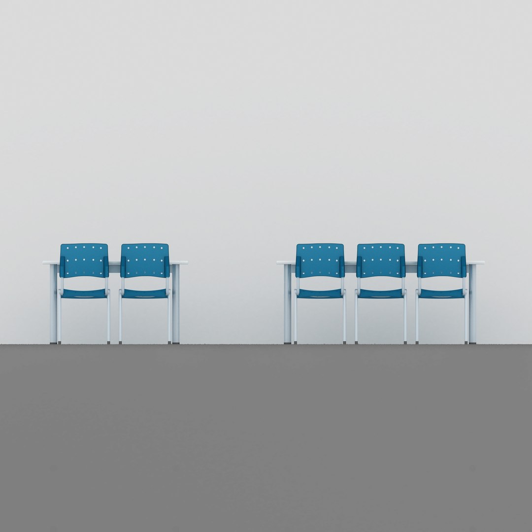 3D Cafeteria Table - TurboSquid 1471589