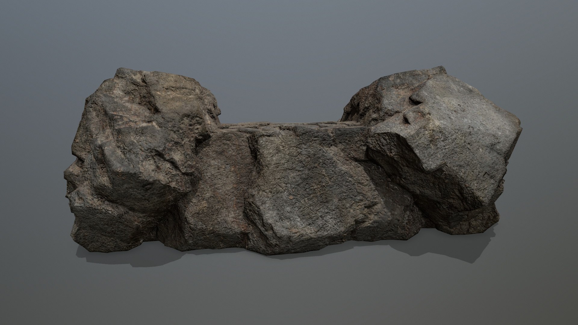 3D Rock Gate - TurboSquid 2031338