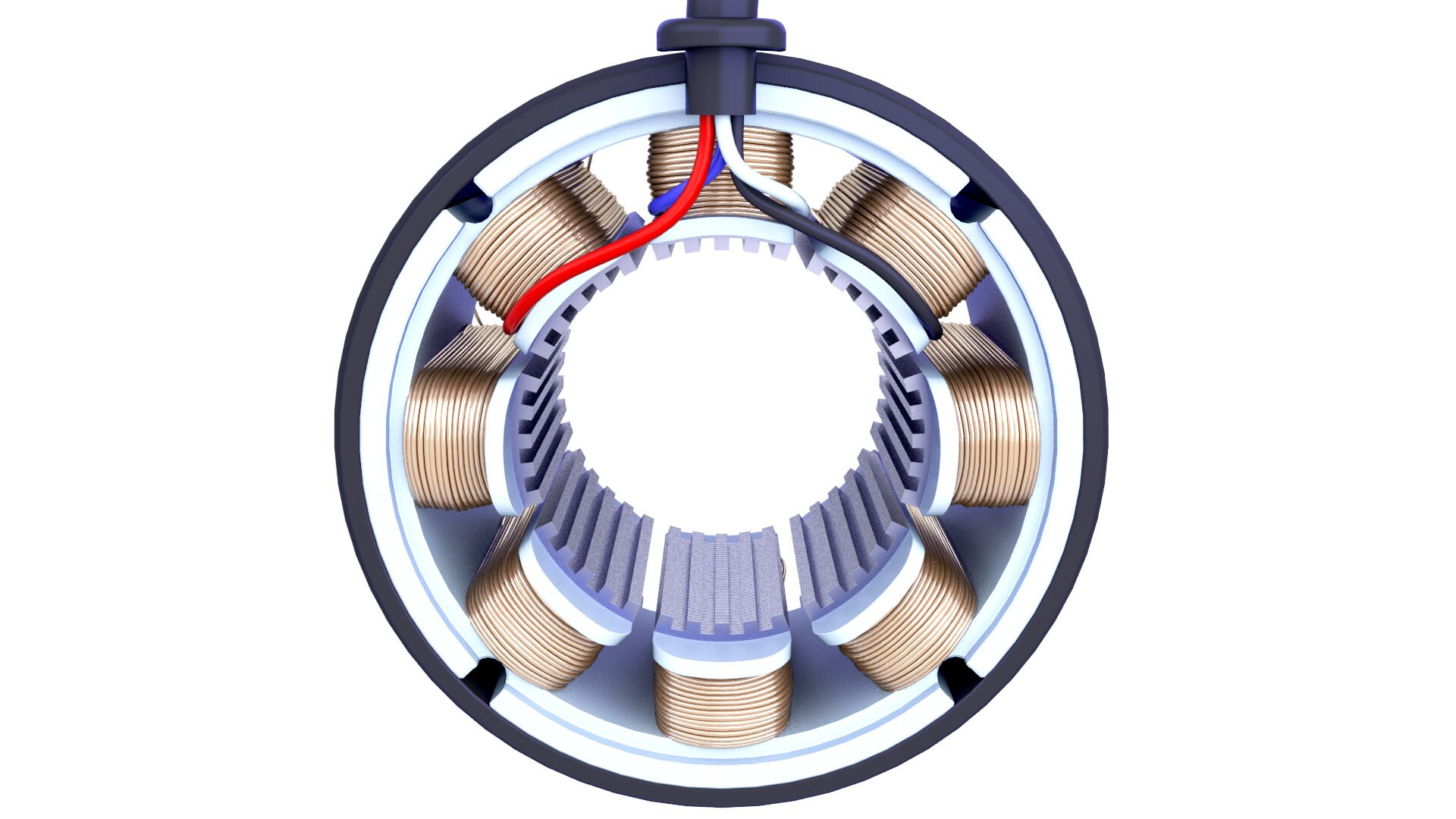 Synchronous Stepper Motor Diagram 116 3D - TurboSquid 2391220