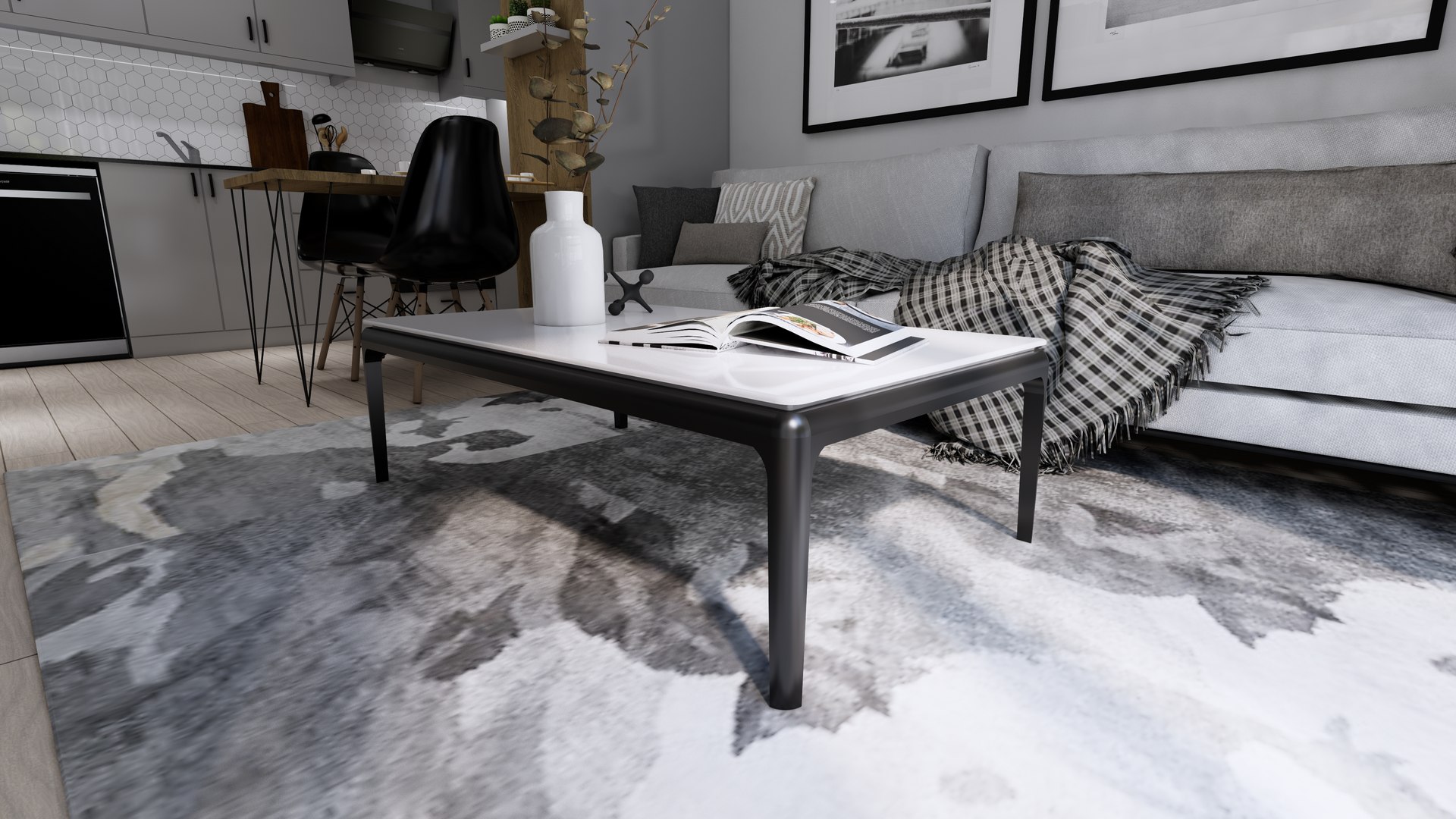 Free Coffee Table Model - TurboSquid 2300609