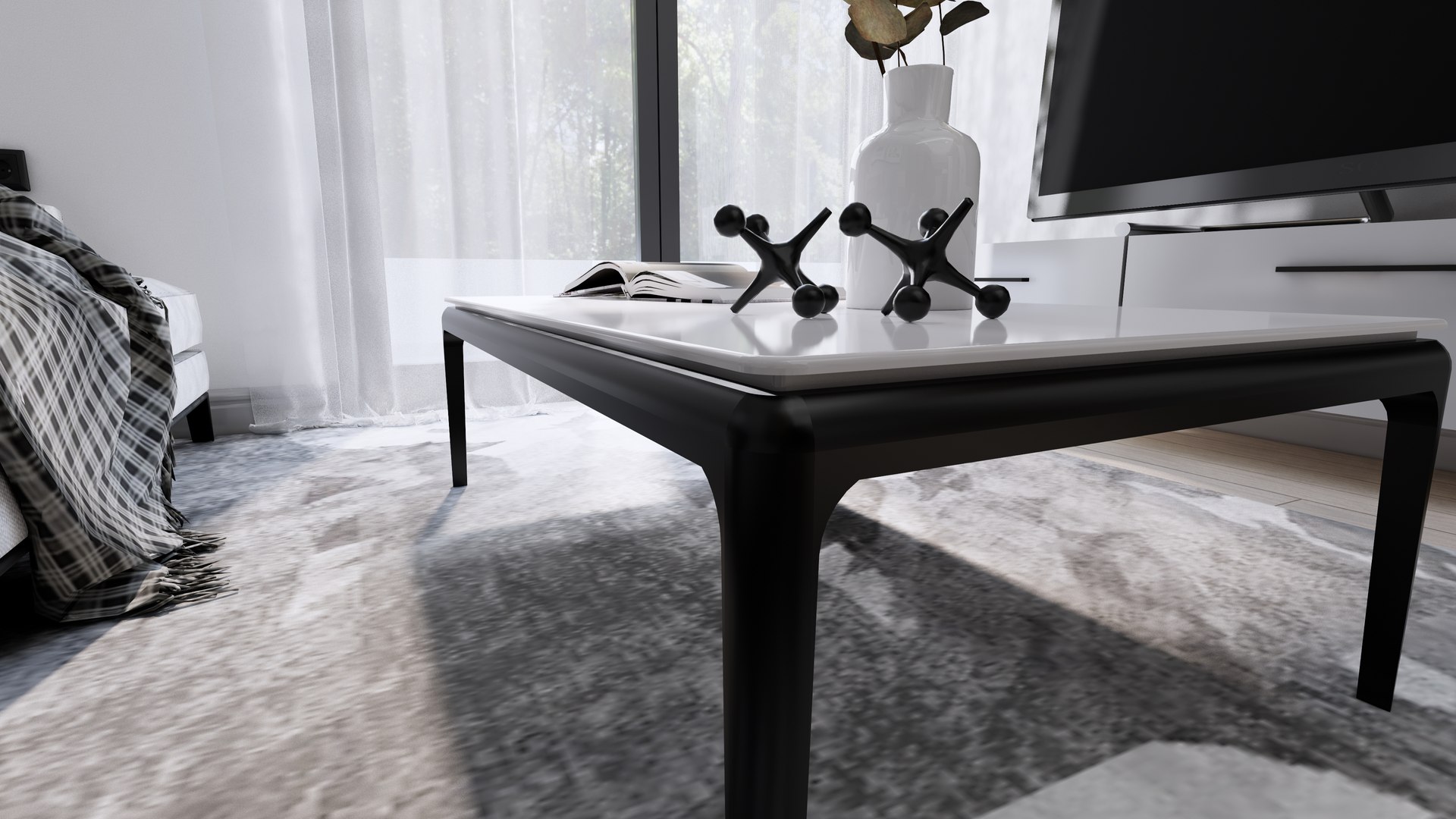 Free Coffee Table Model - TurboSquid 2300609