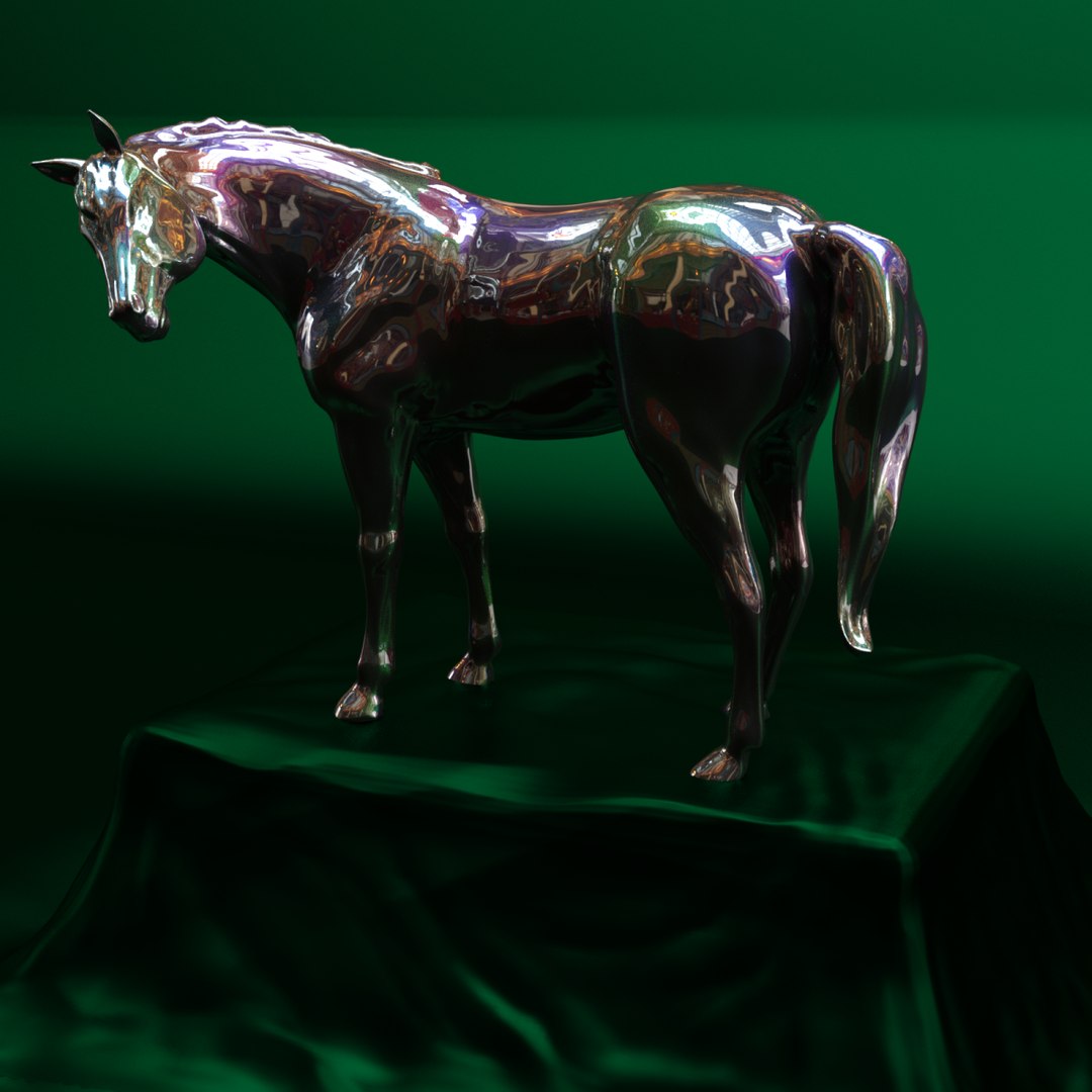 3D Realistic Horse Figure model - TurboSquid 2073561