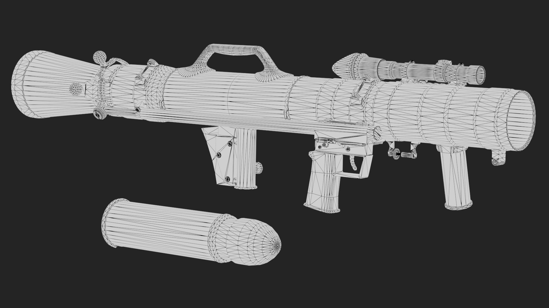 Carl-Gustaf 3D Model - TurboSquid 2100732