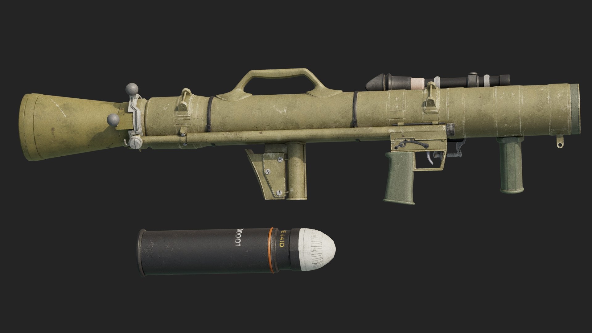 Carl-Gustaf 3D Model - TurboSquid 2100732