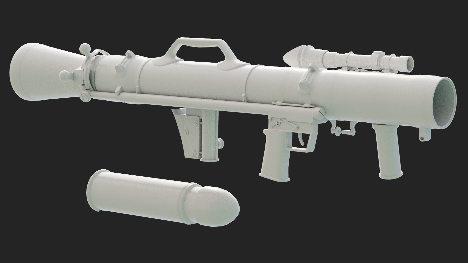 Carl-Gustaf 3D Model - TurboSquid 2100732