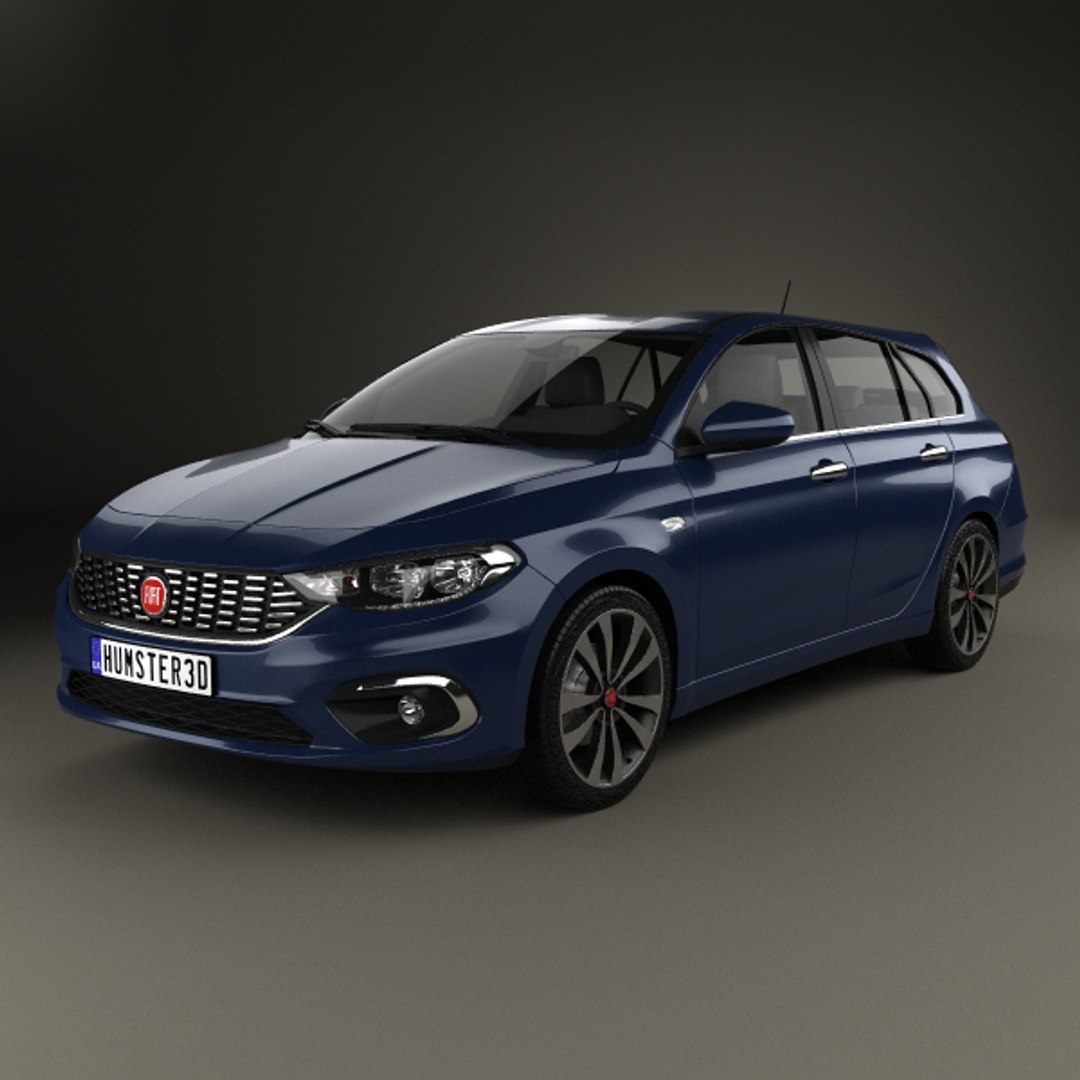 3D fiat tipo 2017 model - TurboSquid 1333927