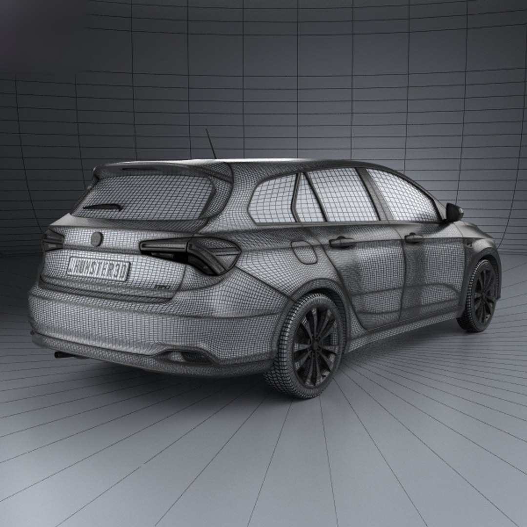 3D fiat tipo 2017 model - TurboSquid 1333927