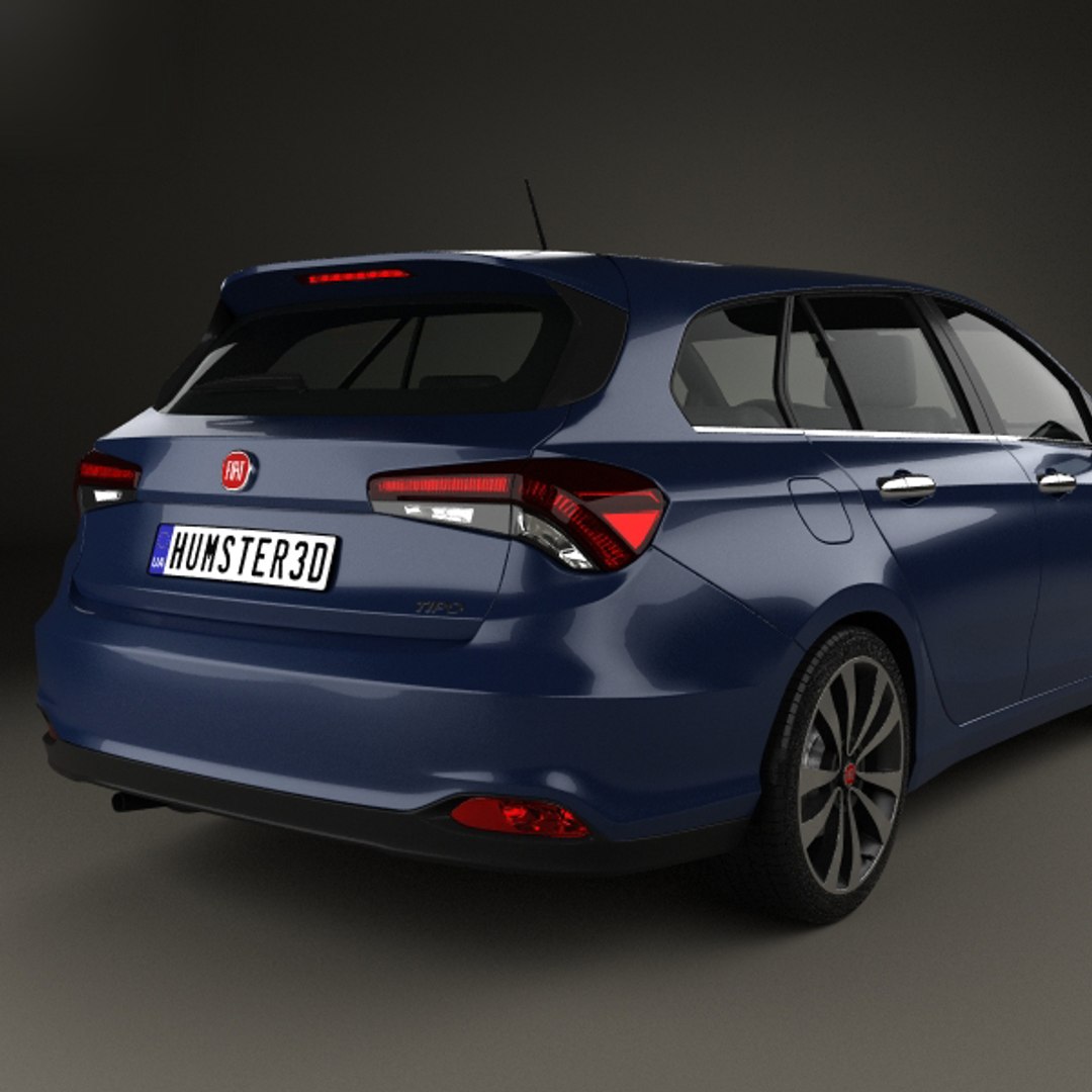 3D fiat tipo 2017 model - TurboSquid 1333927