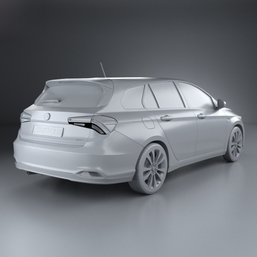 3D fiat tipo 2017 model - TurboSquid 1333927