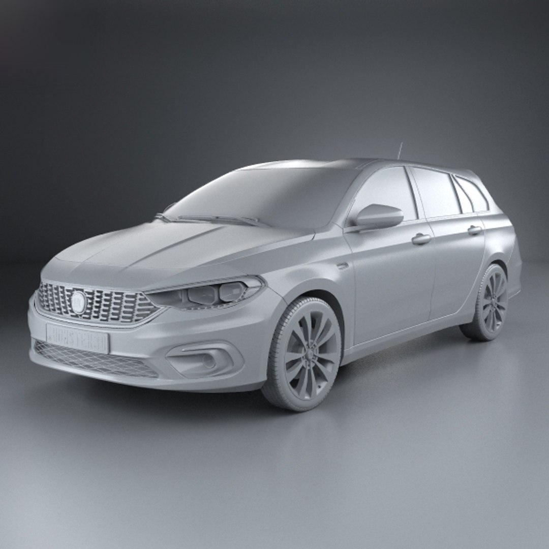 3D fiat tipo 2017 model - TurboSquid 1333927