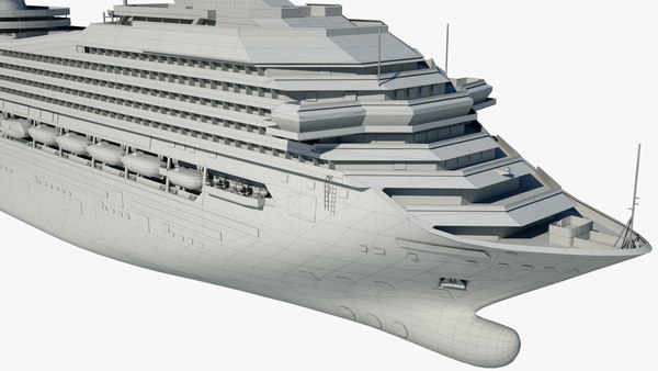 3D cruise costa fortuna ship - TurboSquid 1309530