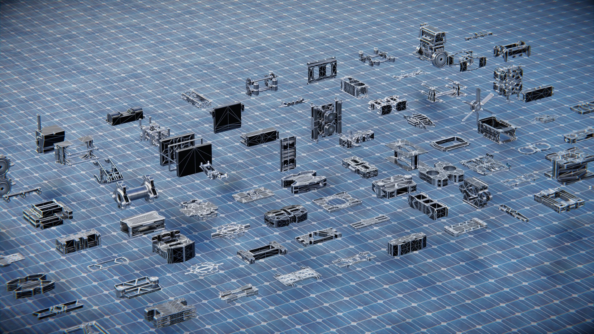 3D 3D Various Kitbash - TurboSquid 2015868