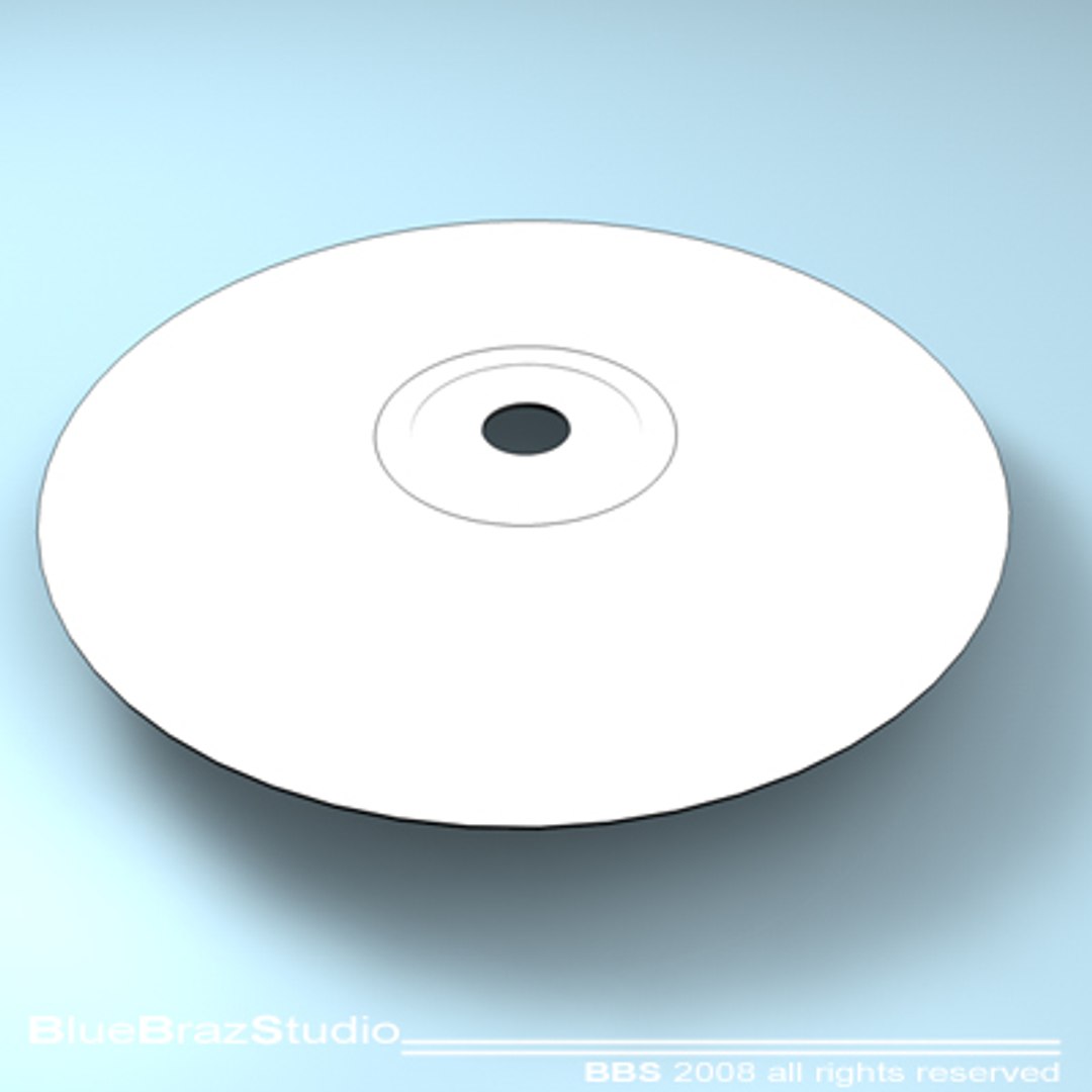 Free Cd Dvd 3d Model