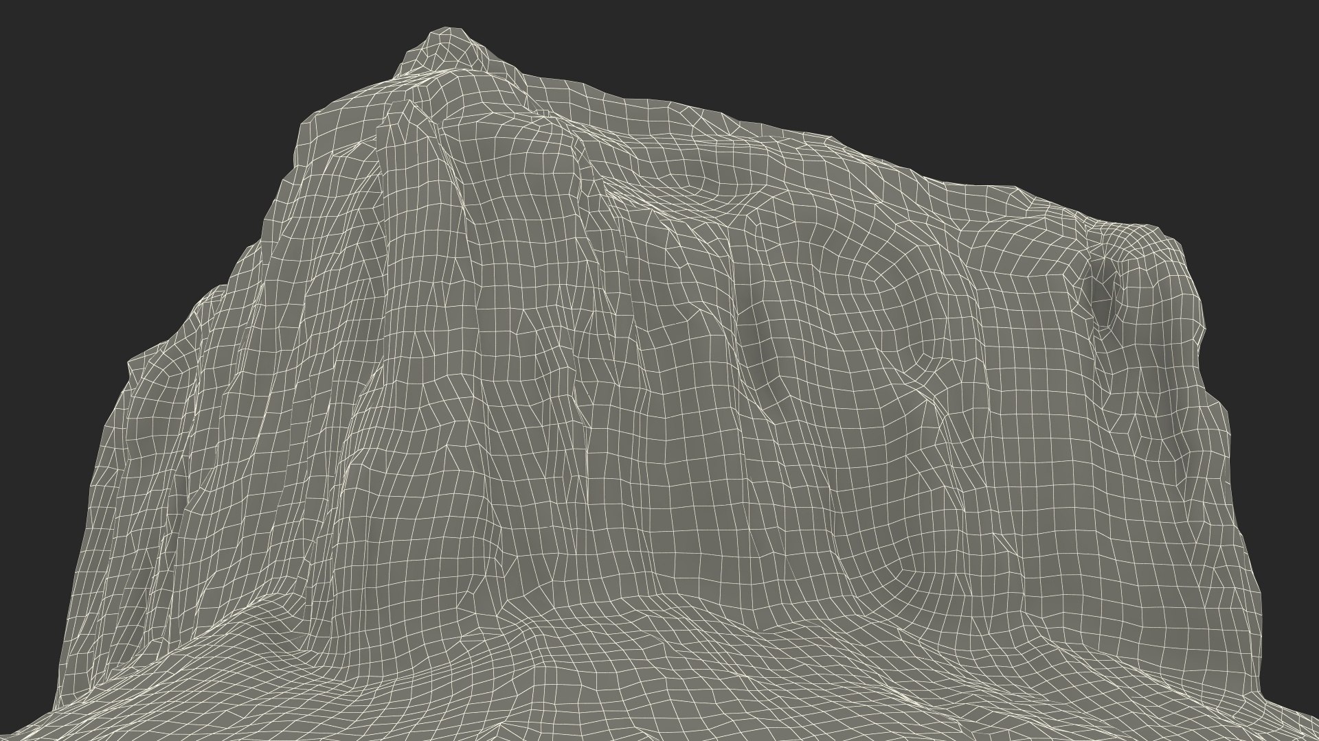 3D Monument Valley Merrick Butte Rock Formation - TurboSquid 2092696