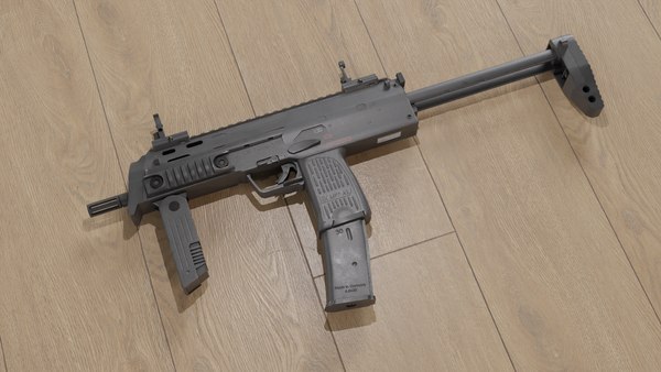 modelo 3d subfusil MP7 gratis - TurboSquid 2150226