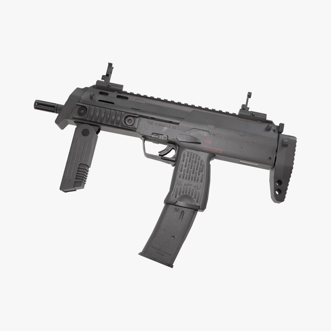 3D Model SMG MP7 - TurboSquid 2150226