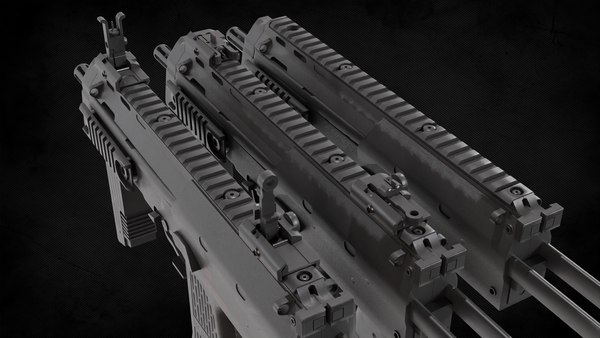 modelo 3d subfusil MP7 gratis - TurboSquid 2150226