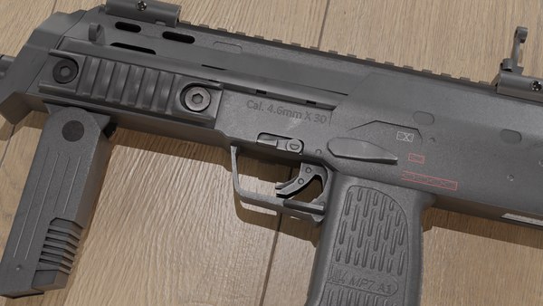 modelo 3d subfusil MP7 gratis - TurboSquid 2150226