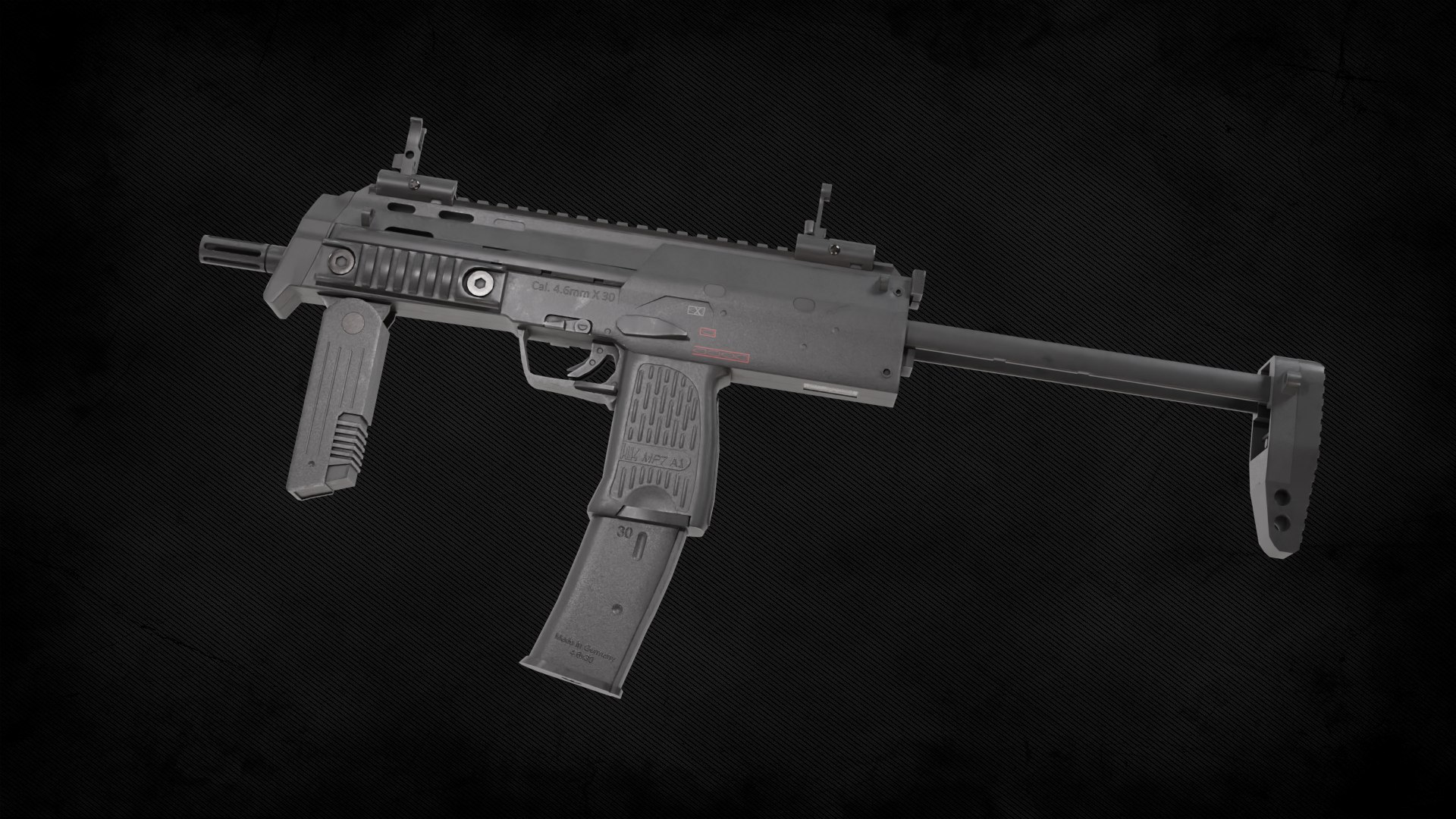 3D Model SMG MP7 - TurboSquid 2150226