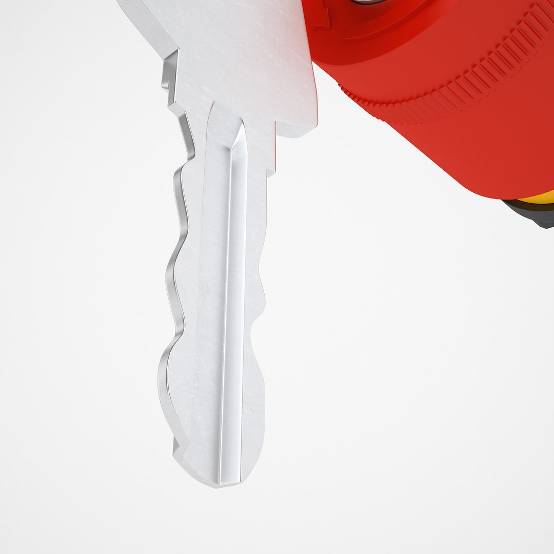 Emergency Stop Key 3D Model - TurboSquid 1250946