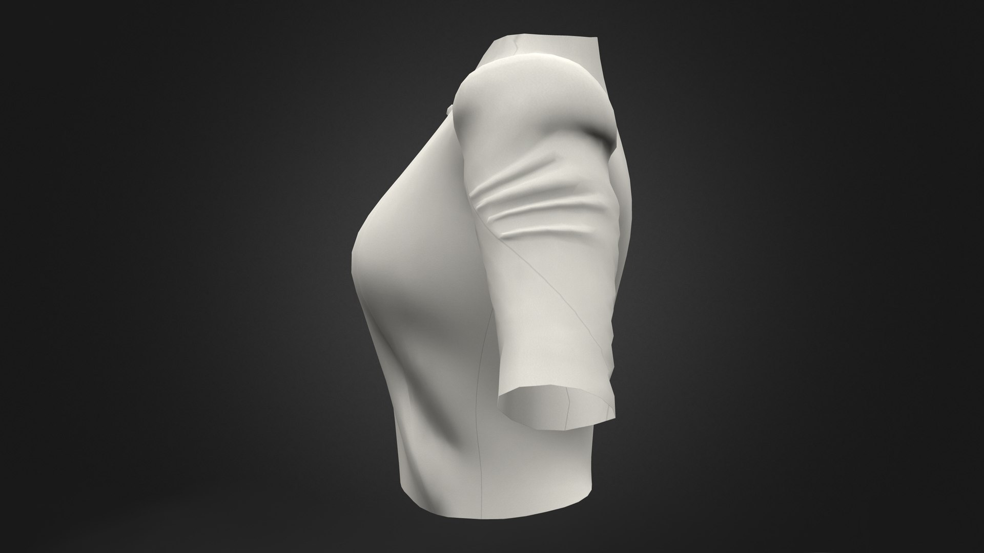 3D Royal Shoulder Top - TurboSquid 1766081