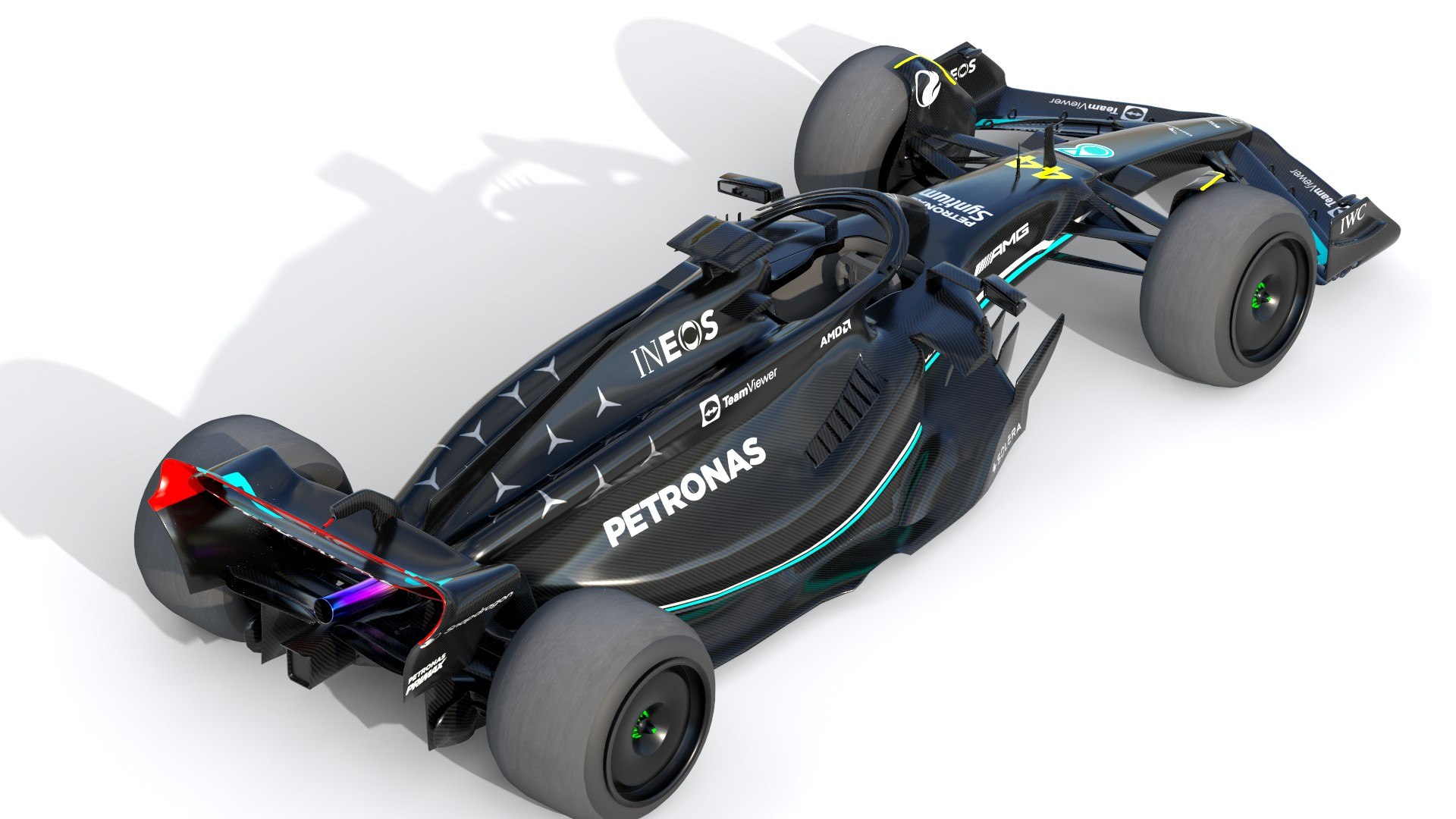 3D F1 Mercedes W14 2023 Model - TurboSquid 2184469