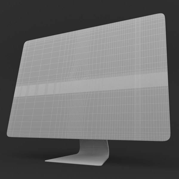 new apple imac 3d model