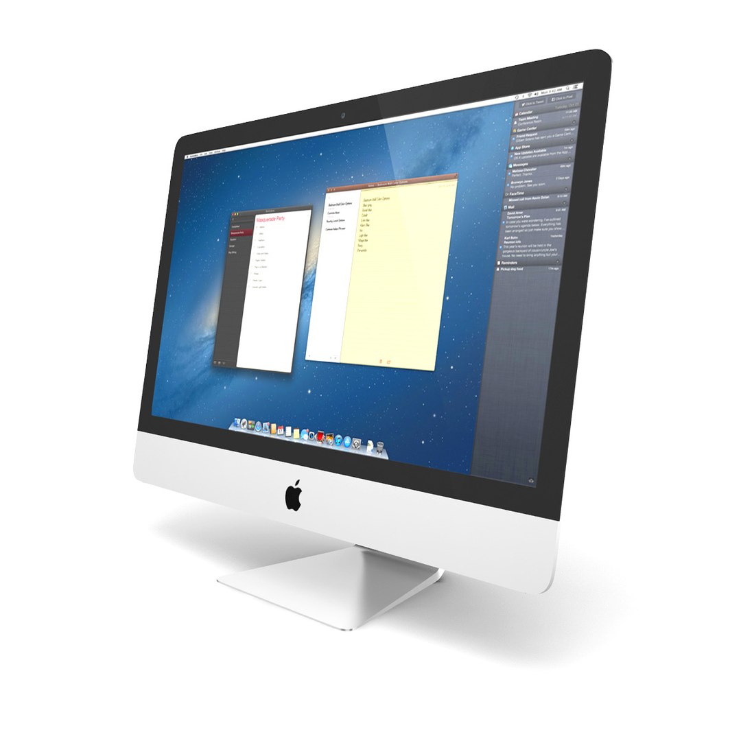New Apple Imac 3d Model
