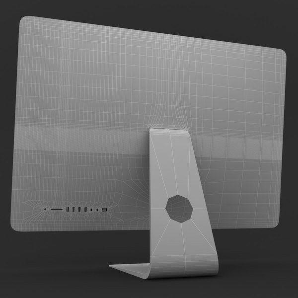 new apple imac 3d model