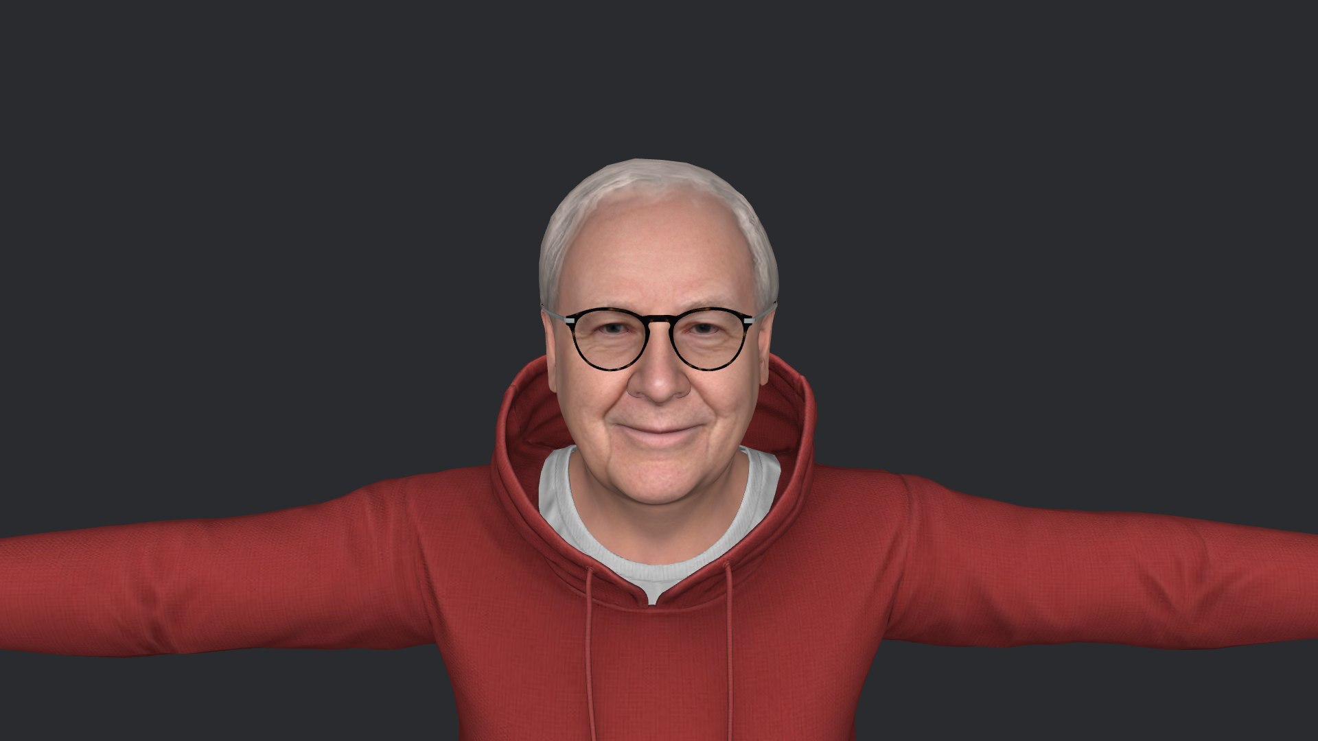 Warren Buffett Hyper Realistic Full Body Fully Rigged 3D Character 3D ...